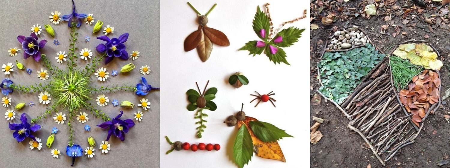 4 idées d'activités Land Art avec les enfants – DADA